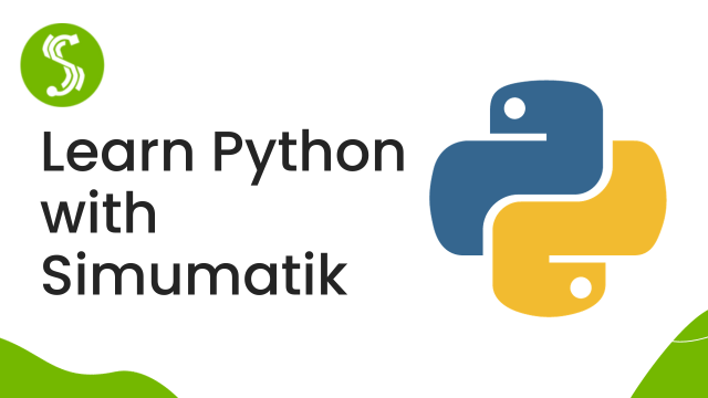 Learn Python with Simumatik