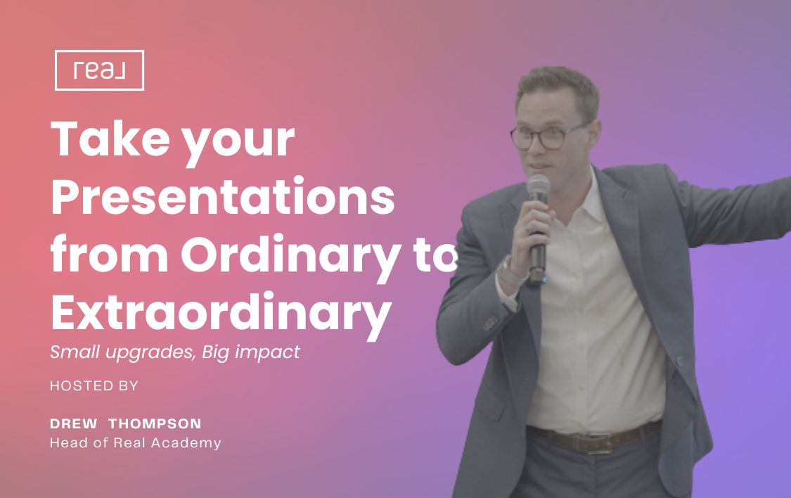 Take Your Presentations From Ordinary To Extraordinary with Drew Thompson