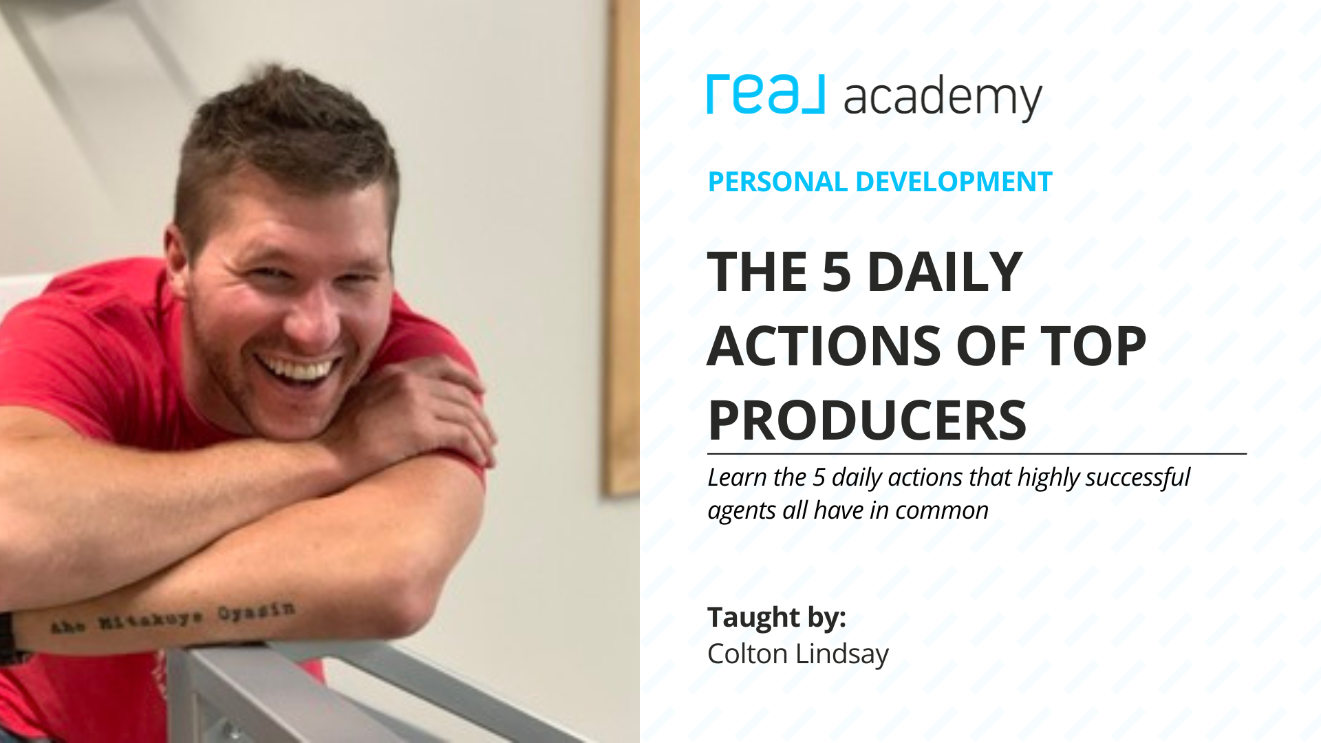 The 5 Daily Actions Of Top Producers