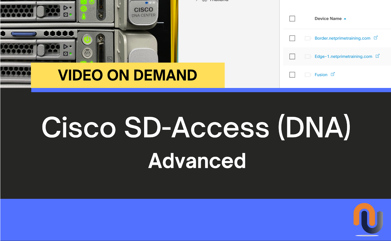 Cisco SD-Access (Advanced) Video on Demand