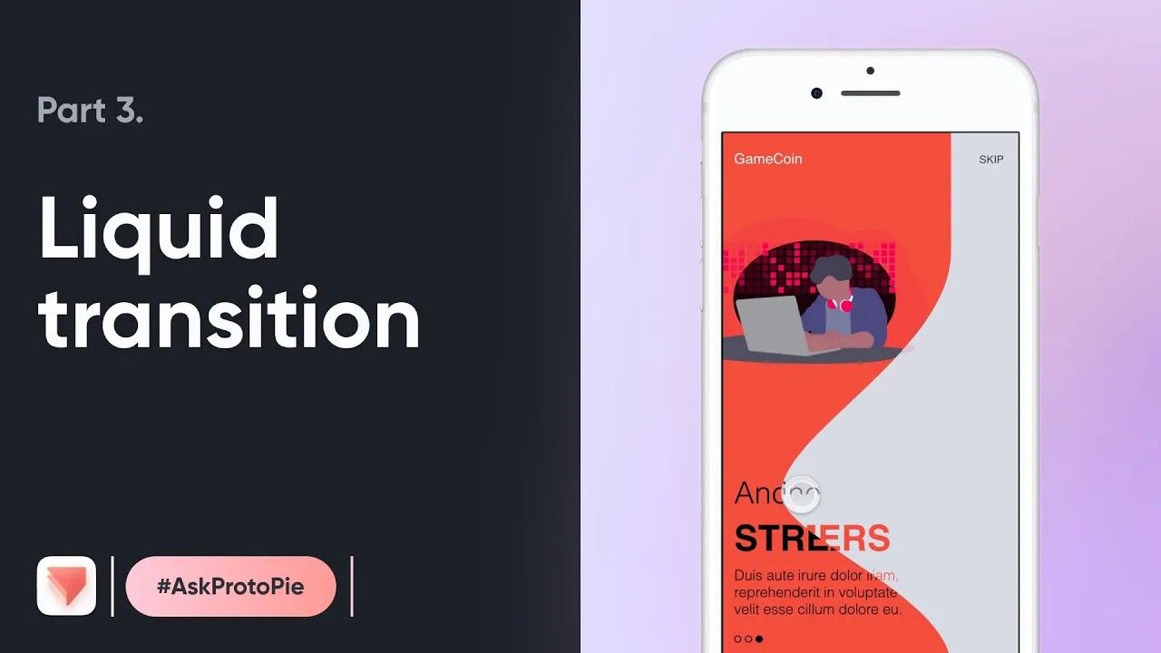 Liquid transition Part 3 - Infinite transition