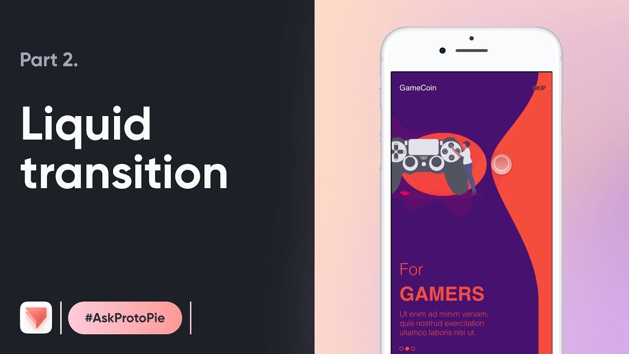 Liquid transition Part 2 - Parallax effect