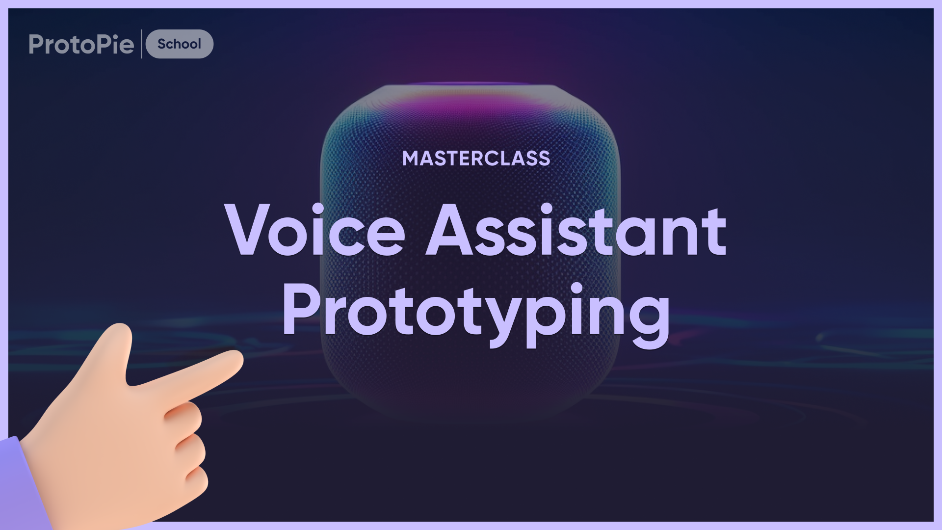 ProtoPie Masterclass - AI Voice Assistant Advanced Prototyping
