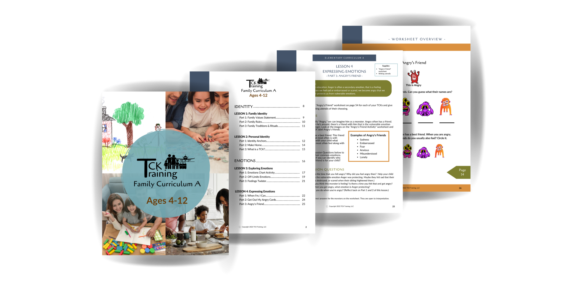 Family Curriculum A - Elementary & Teen