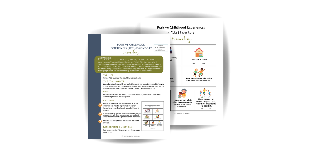 Positive Childhood Experiences (PCEs) Inventory