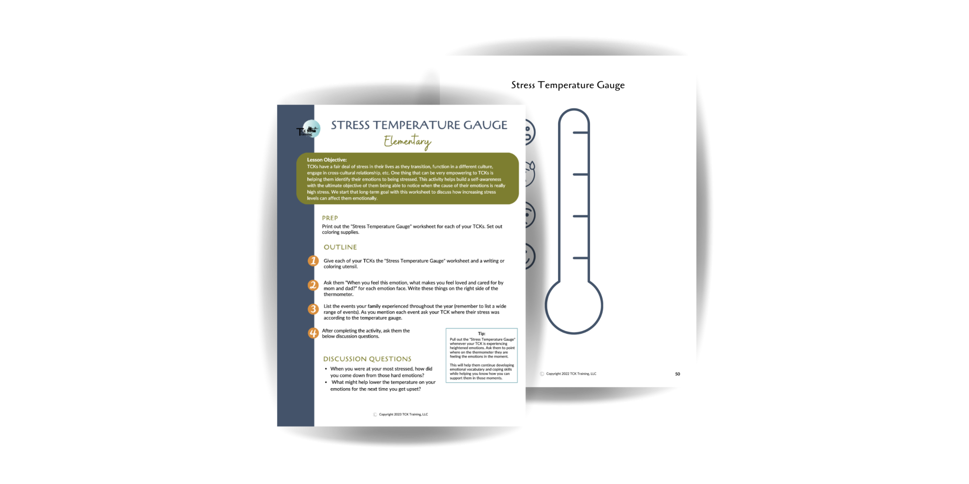 Stress Temperature Gauge