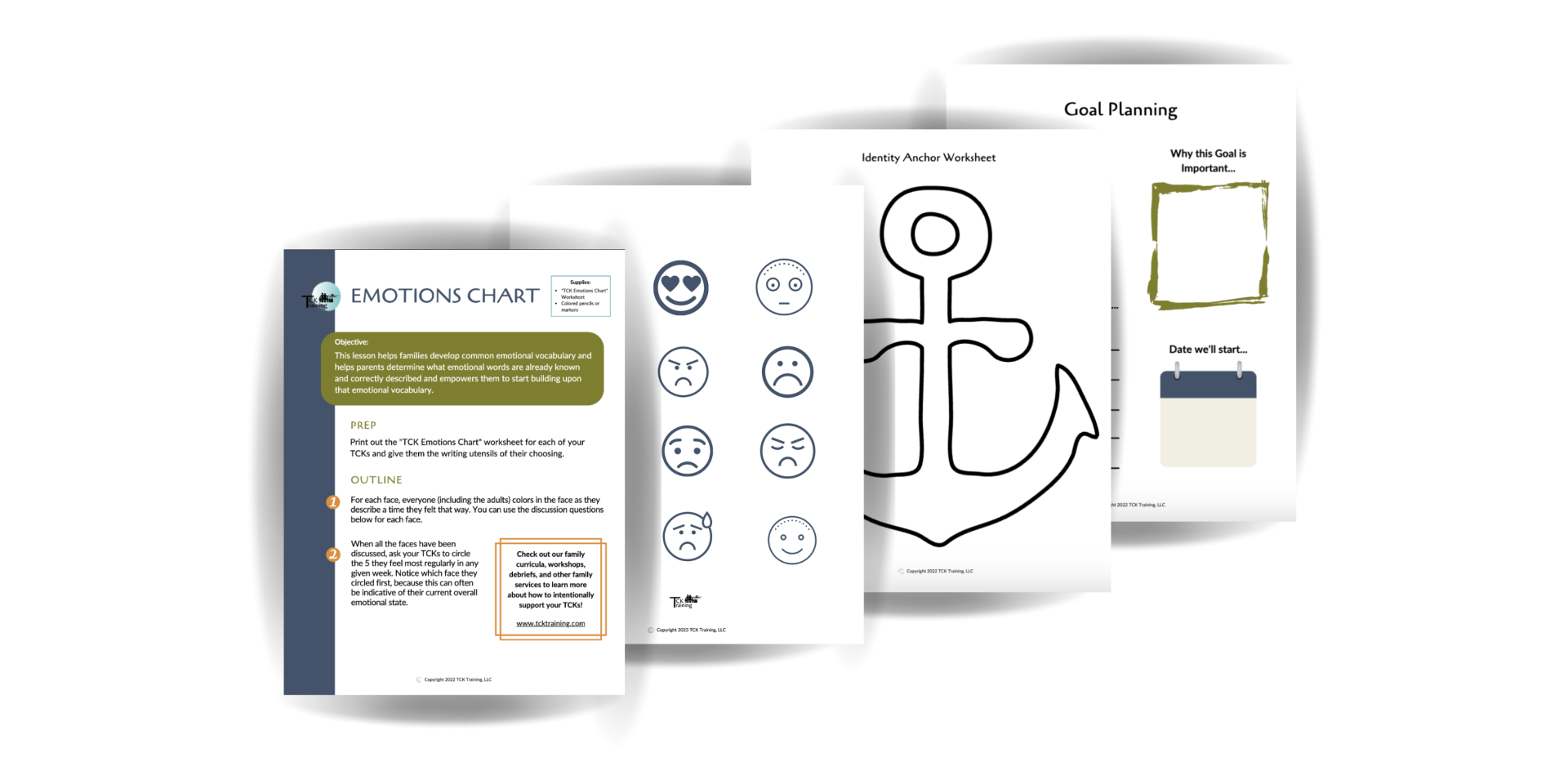 Free Expat Family Worksheets