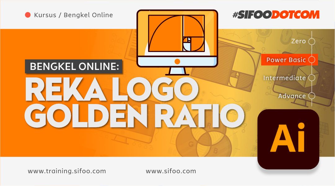 Kursus Teknik Reka Logo - Adobe Illustrator