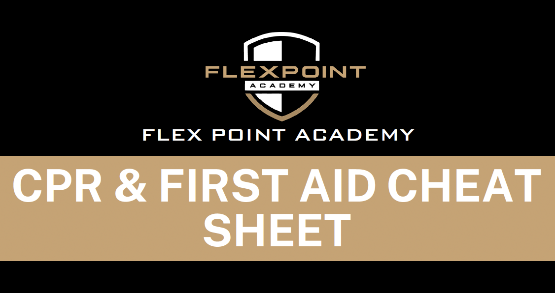 FREE CPR & First Aid Cheat Sheet