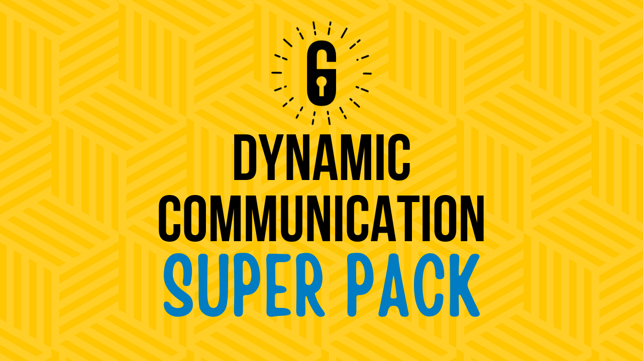 Thank you Dynamic Communication Super Pack