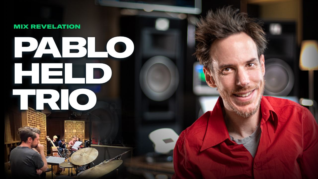 How To Mix a Jazz Trio - Hands-On Tutorial feat. Pablo Held Trio