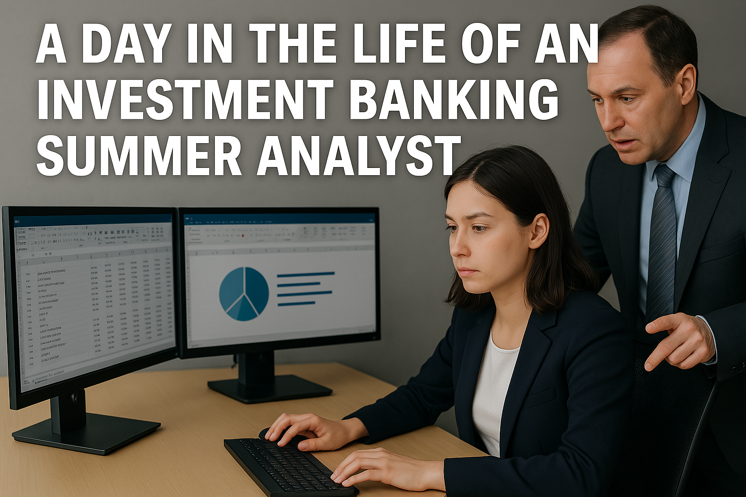 A Day in the Life of an Investment Banking Summer Analyst