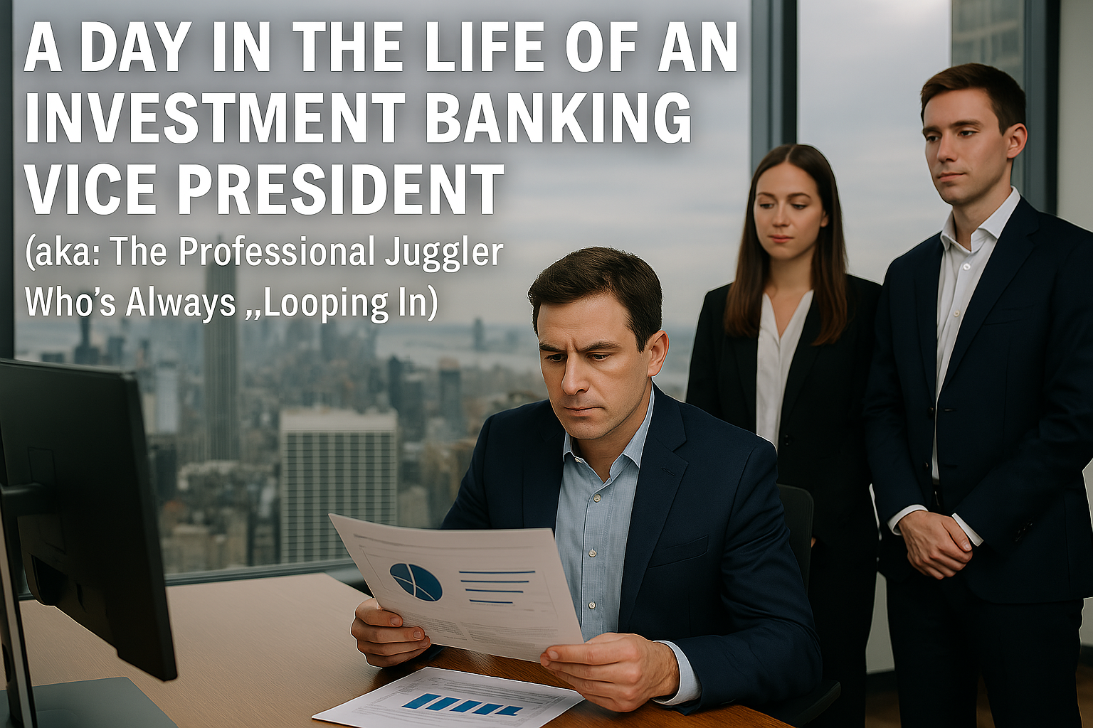 A Day in the Life of an Investment Banking Vice President