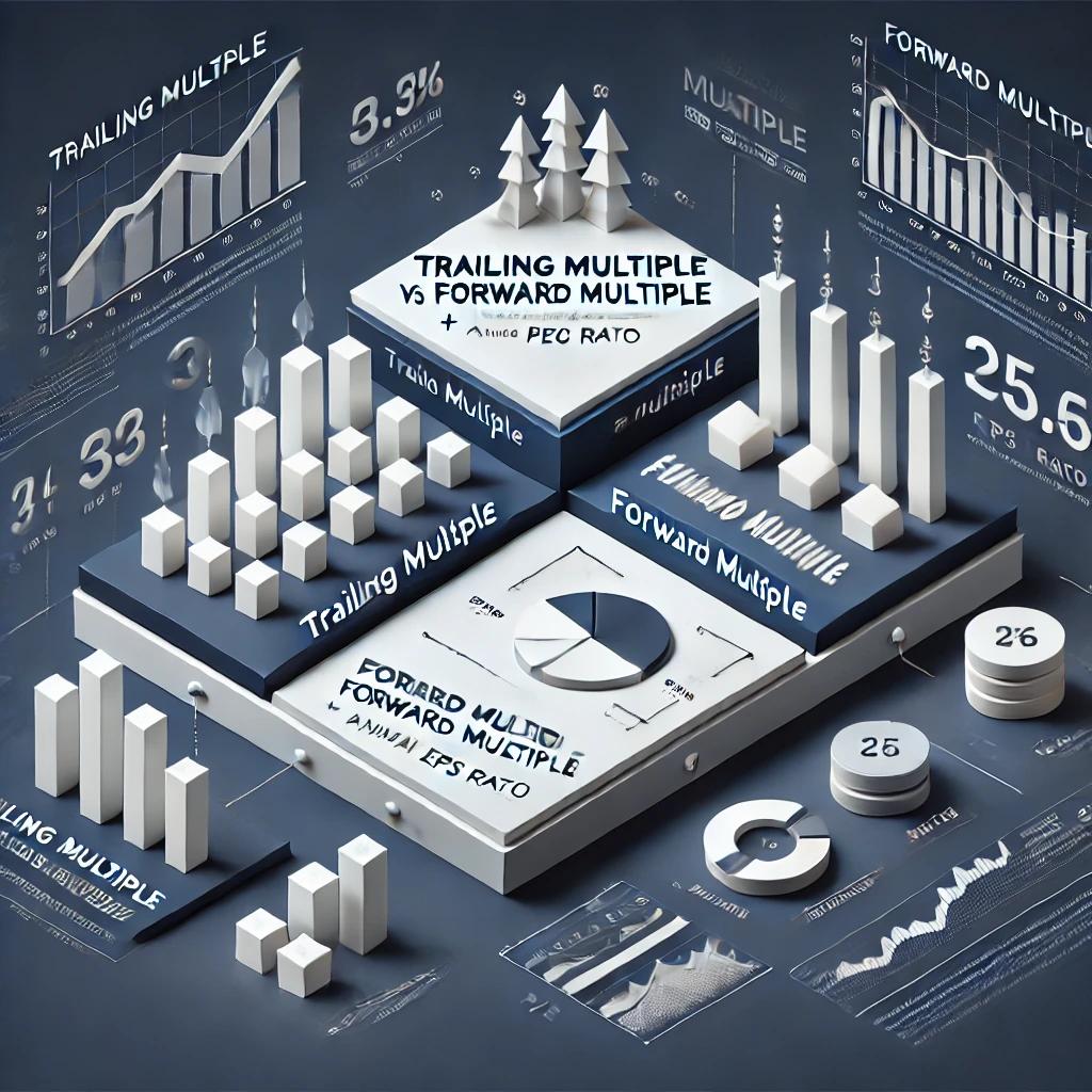 Trailing Multiple vs Forward Multiple (+ PEG Ratio)