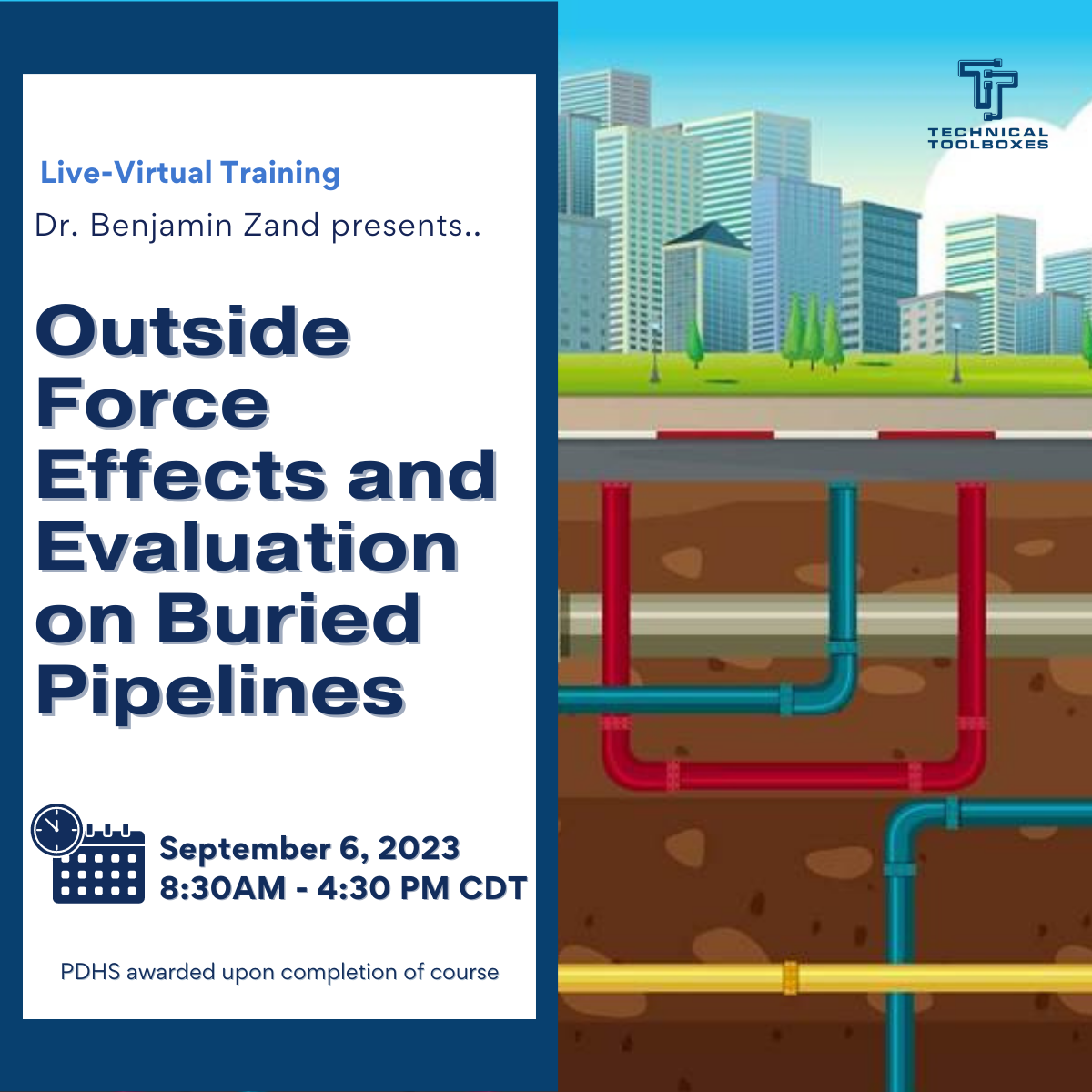 September 6, 2023: Outside Force Effects and Evaluation on Buried Pipelines