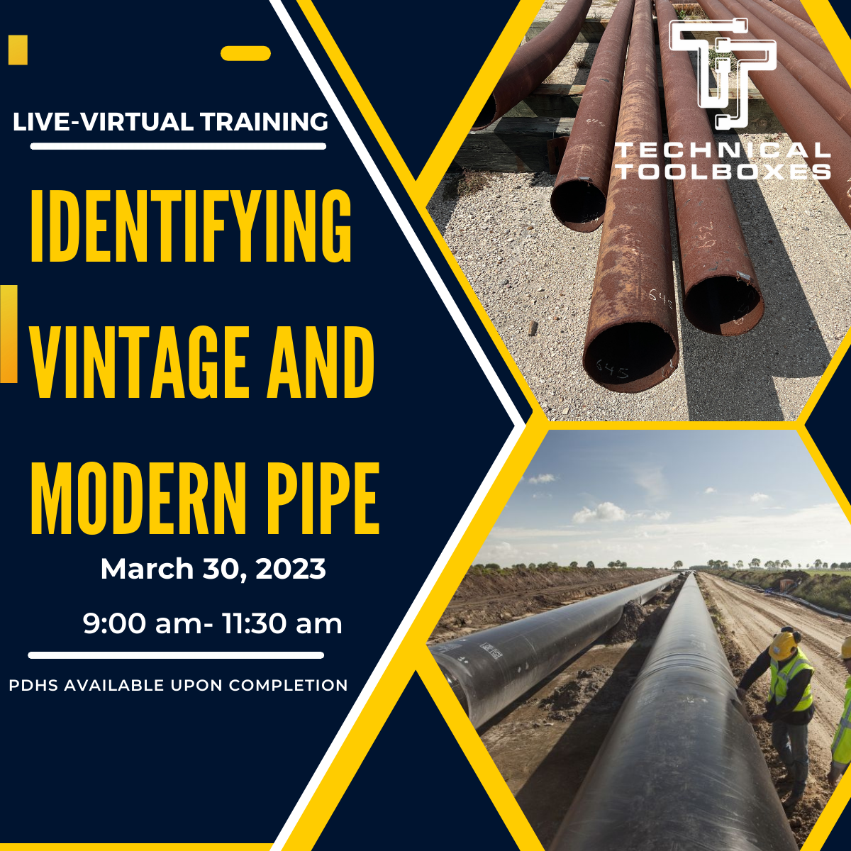 March 30, 2023: Identifying Vintage and Modern Pipe
