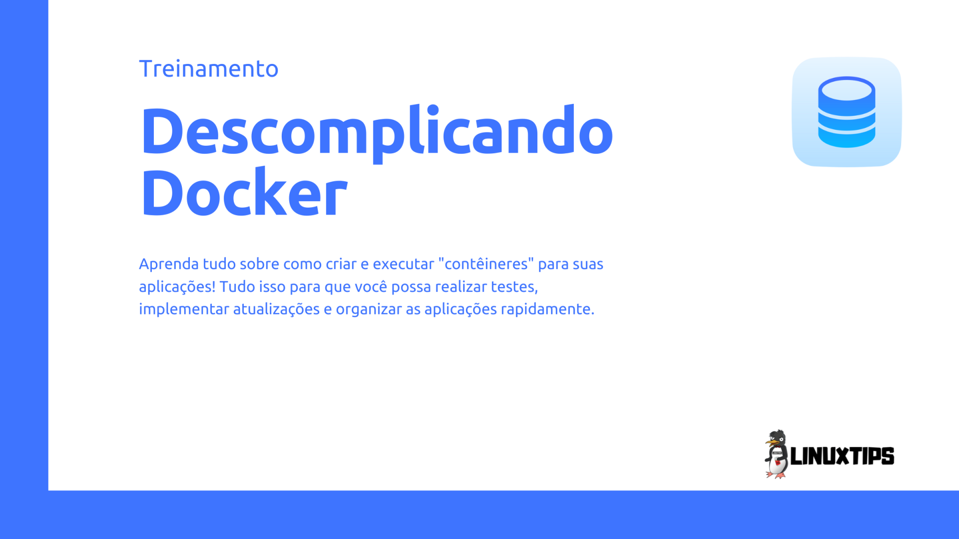Treinamento Descomplicando o Docker - Aprenda tudo sobre containers