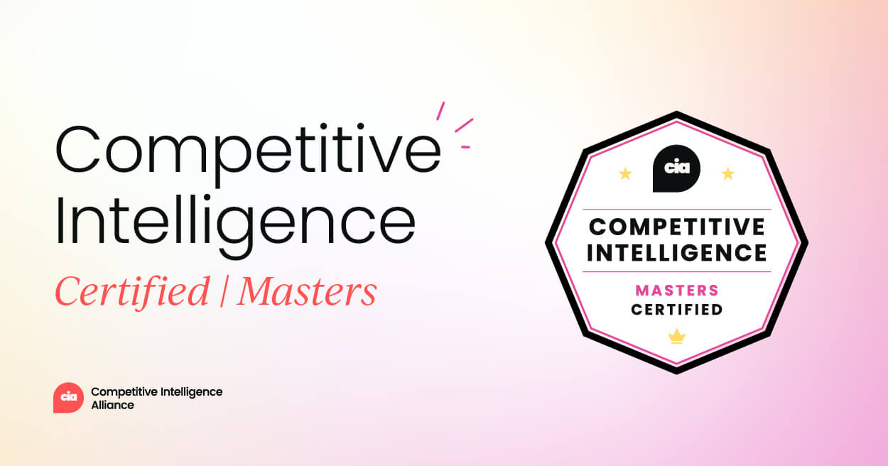 Competitive Intelligence Training - An Online Course and Certification
