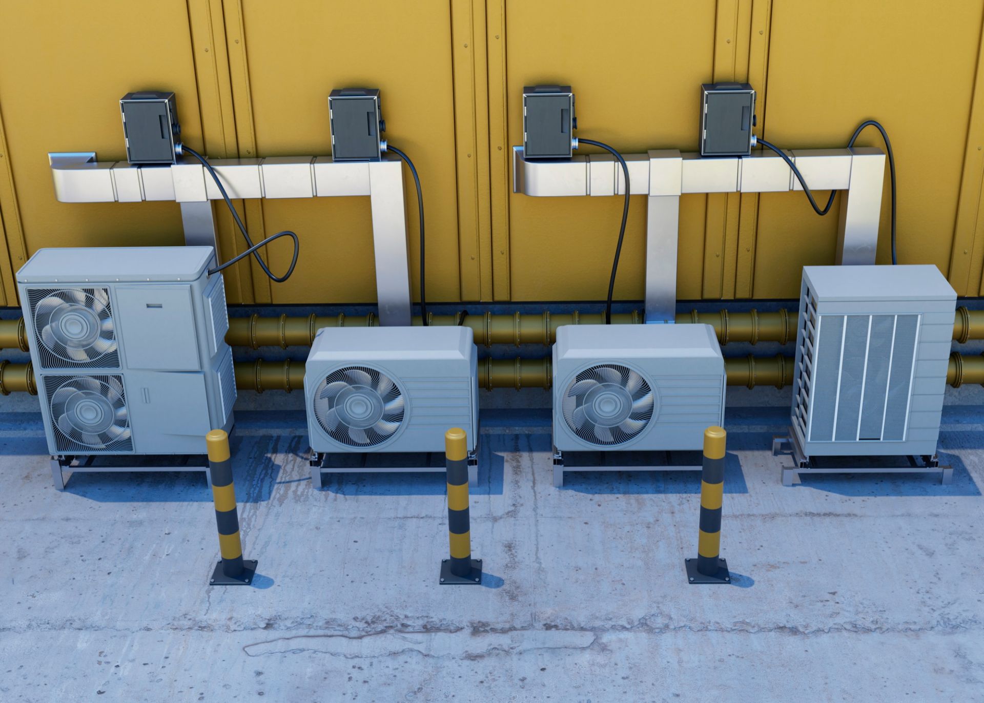 Reconstruction of heat carrier distribution systems from a vertical to ...
