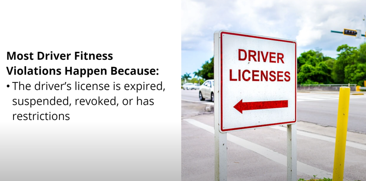License-Related Violations