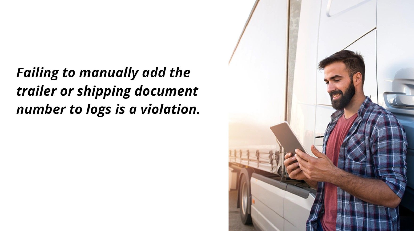 ELD Form and Manner Violations