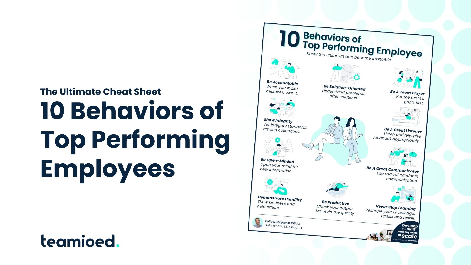 10 Behaviors of Top Performing Employees - The Essential Cheat Sheet