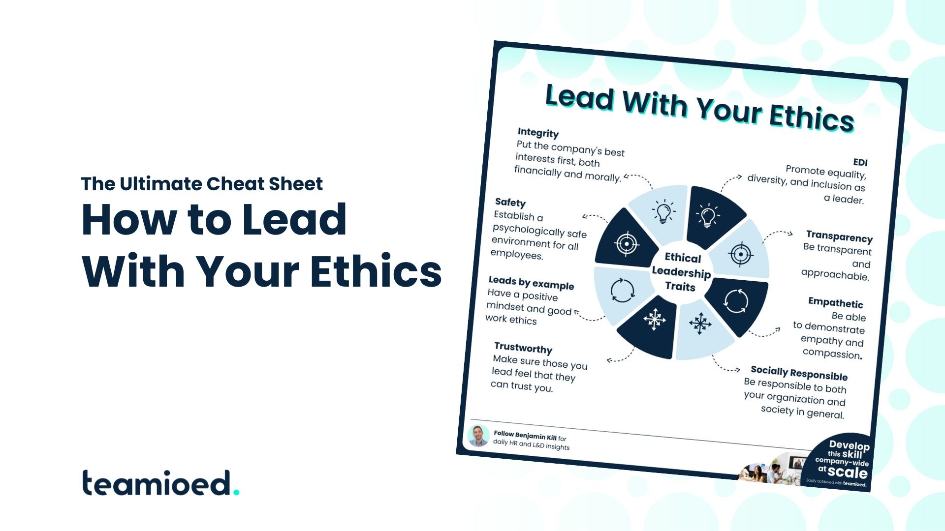 How to Lead With Your Ethics - The Essential Cheat Sheet