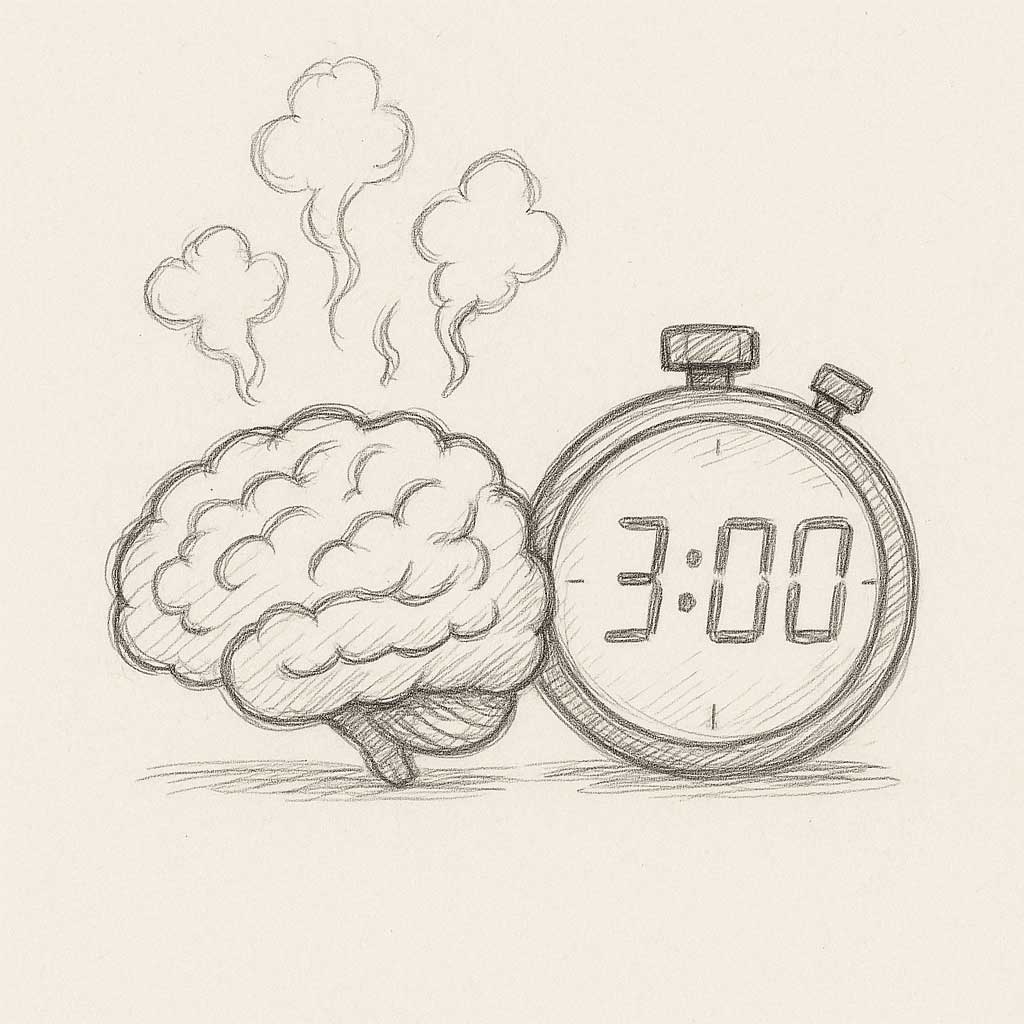 The 3-Minute Fix for When Your Brain Feels Fried