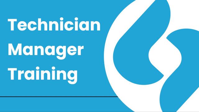 Technician Manager Training