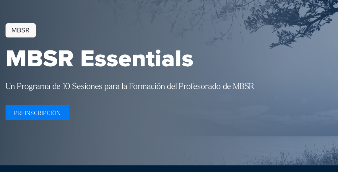 MBSR Essentials - Conviértete en profesor de MBSR
