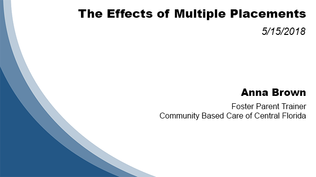 The Effects of Multiple Placements