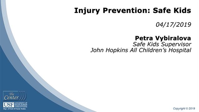 Injury Prevention: Safe Kids (1.0 Credit Hour)