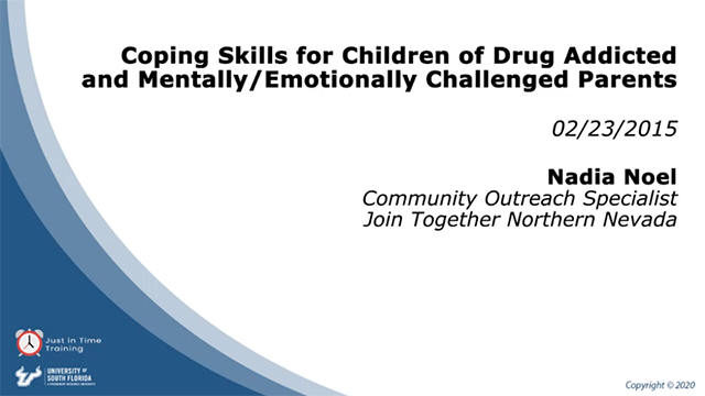 Coping Skills for Children of Drug Addicted and Mentally/Emotionally ...