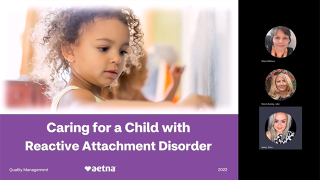 Caring for a Child with Reactive Attachment Disorder