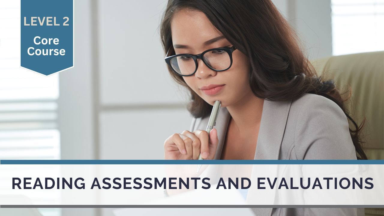 Reading Assessments and Evaluations (RA1124-1)