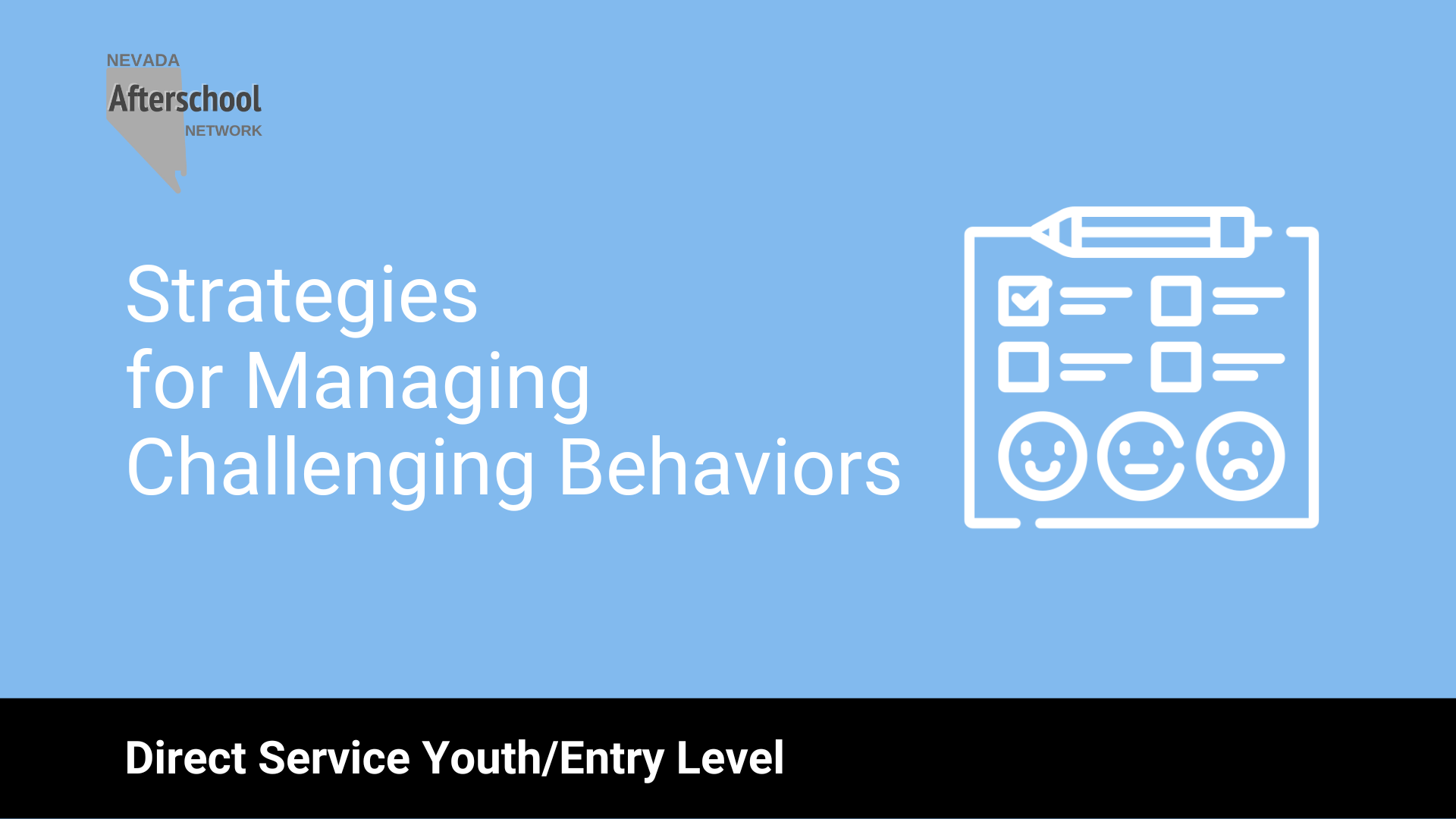 Strategies for Managing Challenging Behaviors