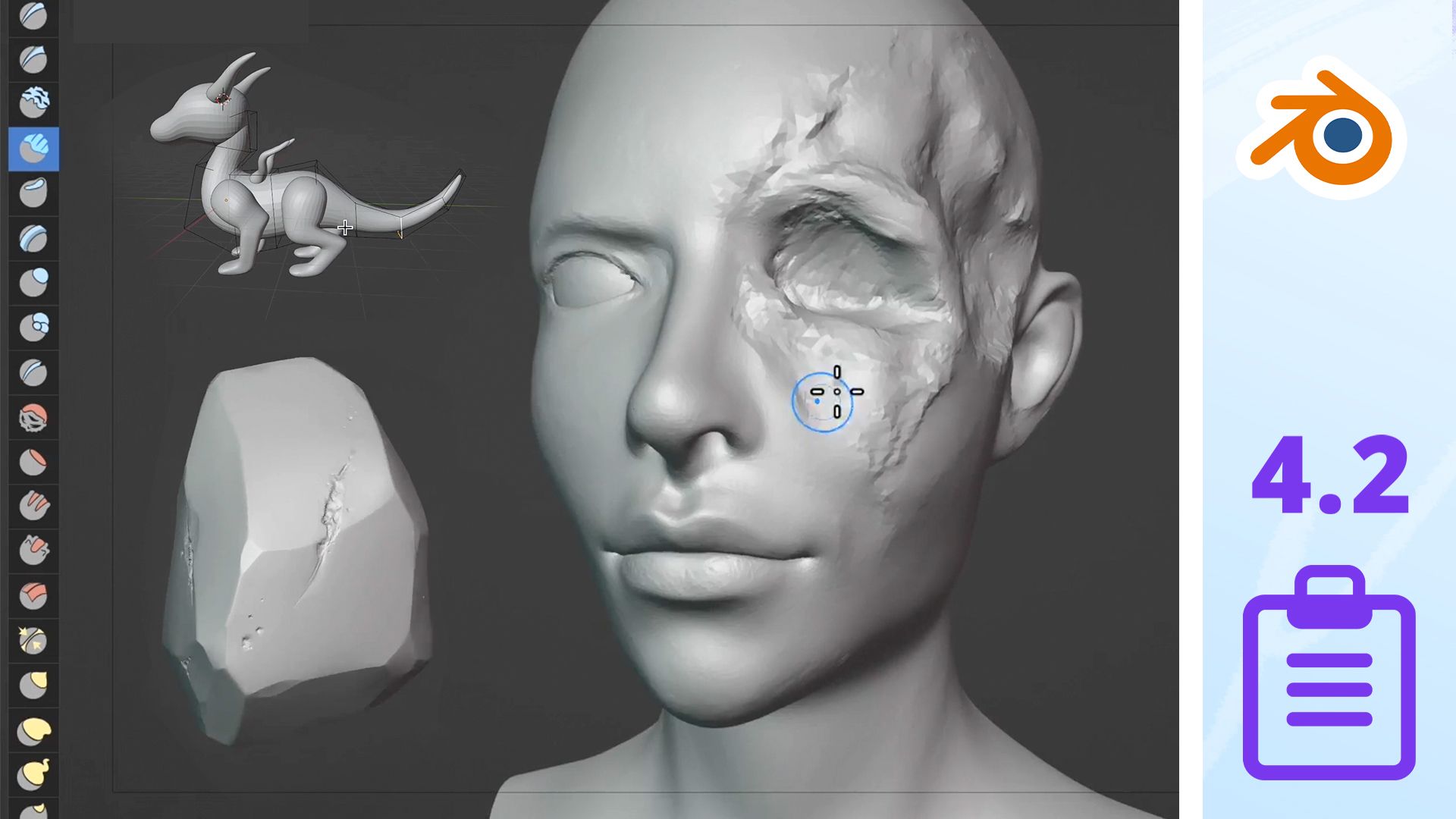 UPDATE | 3D Sculpting Einleitung & mehr