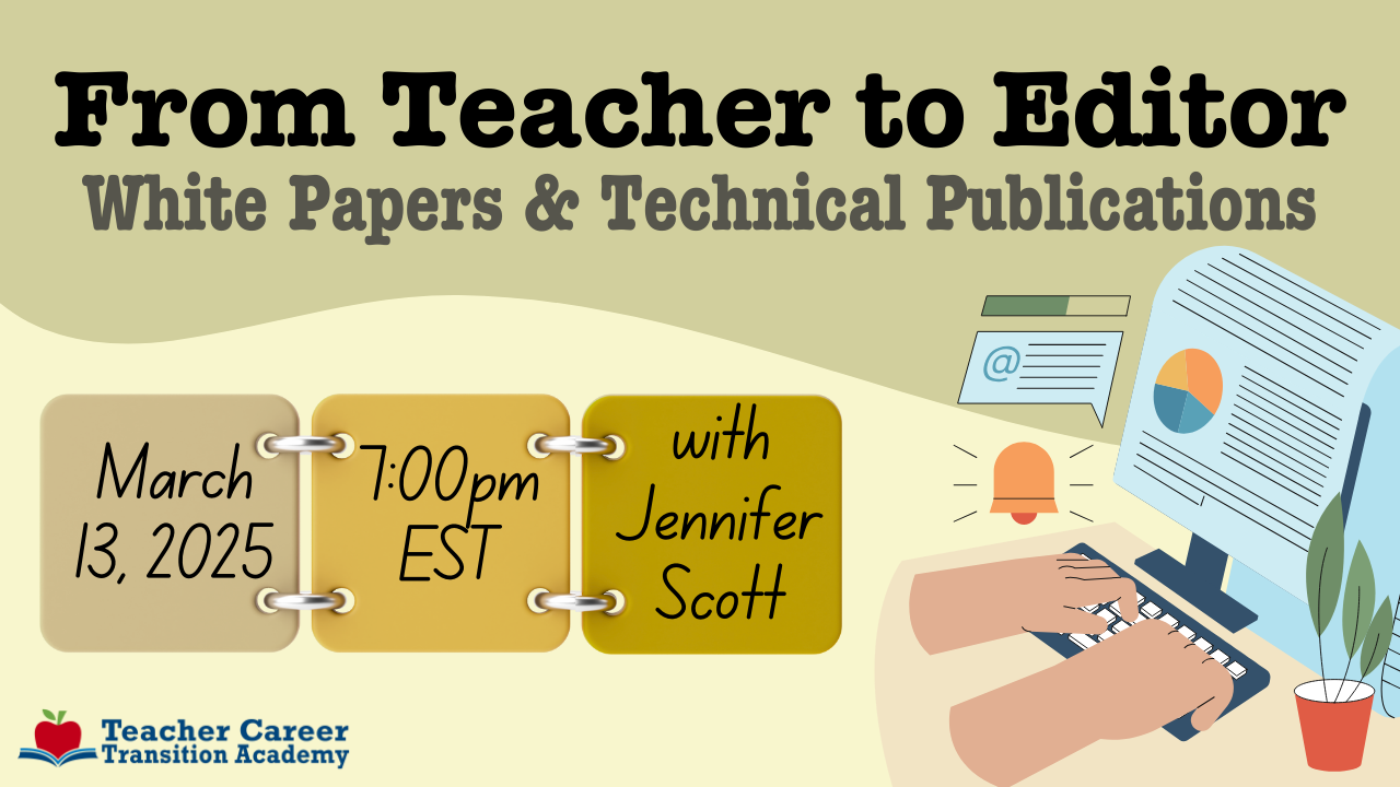 From Teacher to Editor