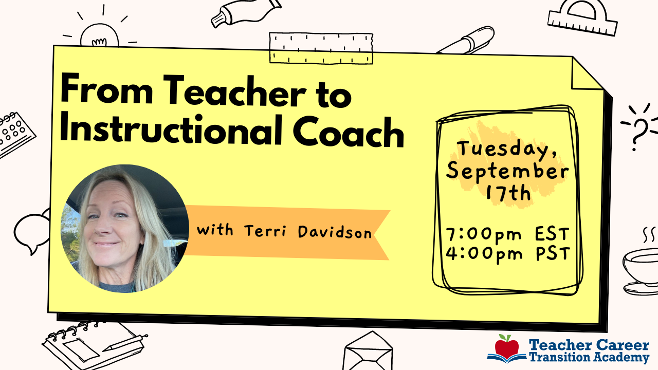 From Teacher to Instructional Coach