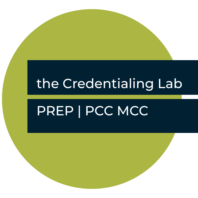 the Credentialing Lab PREP PCC MCC