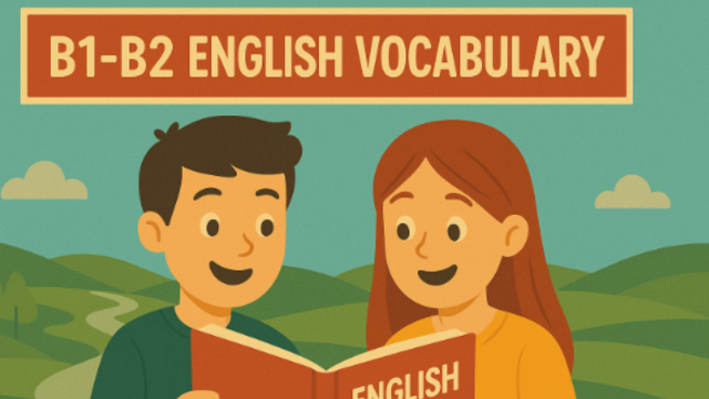 B1-B2 English Vocabulary