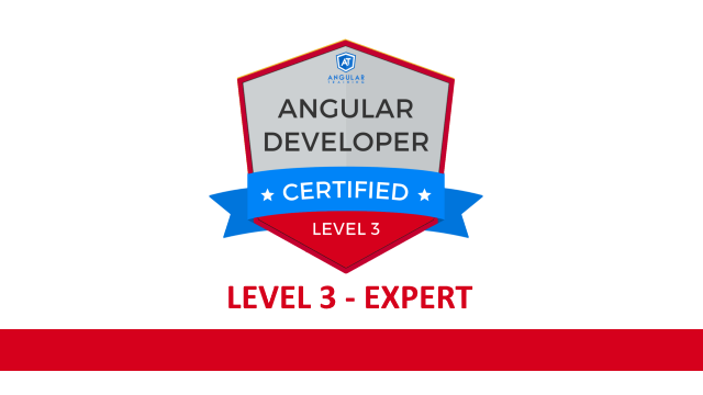 Angular Level 3 Certification Exam