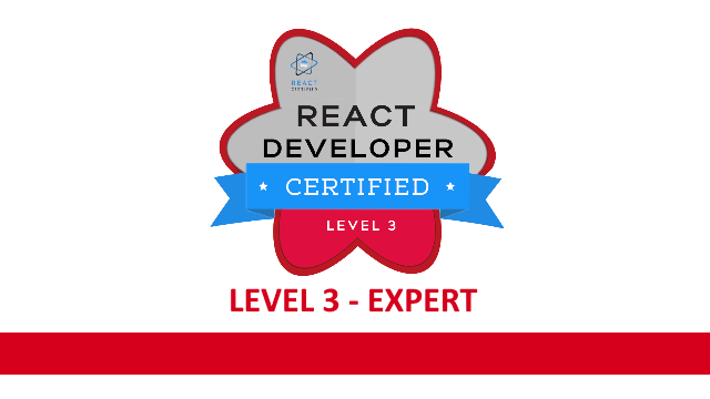 React Level 3 Certification Exam 