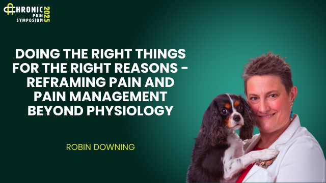 Doing the Right Things for the Right Reasons - Reframing Pain and Pain ...