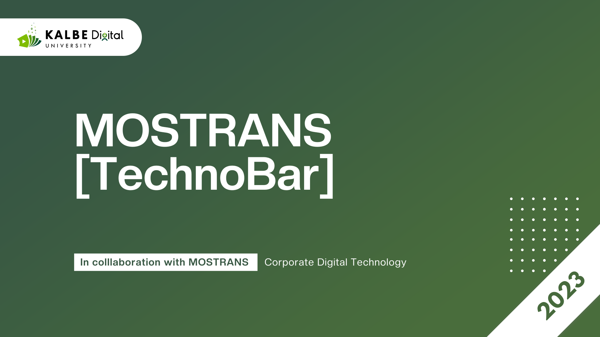 MOSTRANS [TechnoBar]