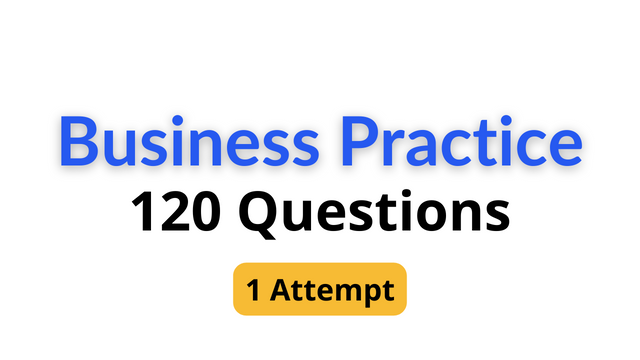 MFT Business Bachelor Practice Exam (1 Attempt)