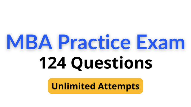 ETS Major Field Test MBA Practice Exam