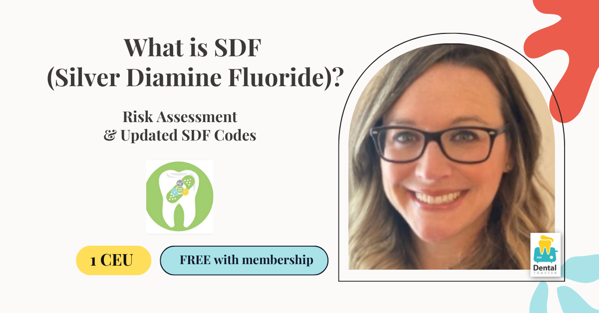 What is SDF (Silver Diamide Flouride)?