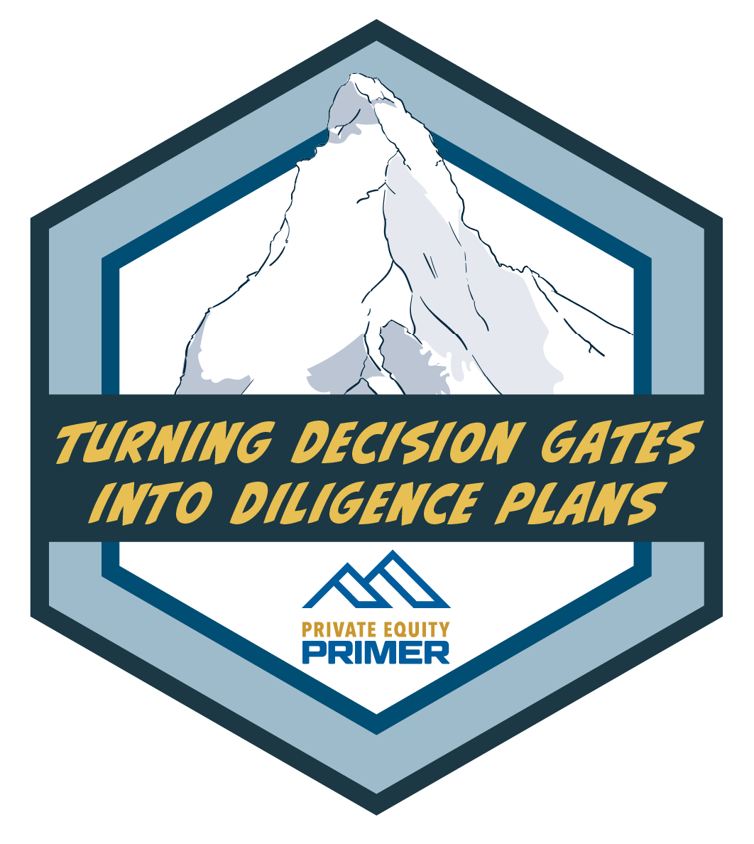 Turning Decision Gates into Diligence Plans