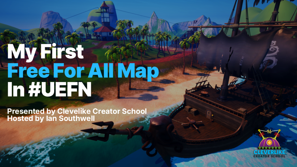 My First Free For All Map in #UEFN